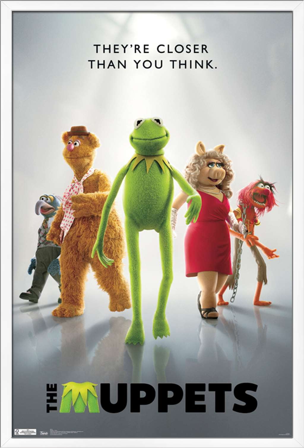 Disney The Muppets - Group Wall Poster, 22.375" x 34", Framed - Walmart.com
