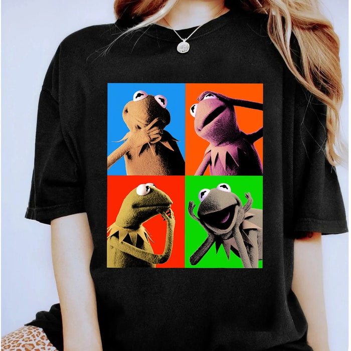 Disney The Muppets Kermit The Frog Pop Art Shirt, Disney Family ...
