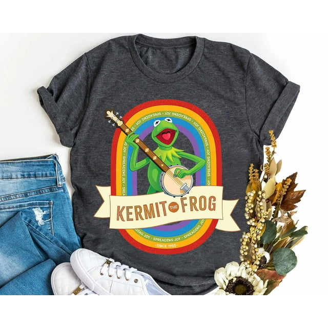 Disney The Muppets Kermit The Frog Spreading Joy Since 1955 Shirt ...