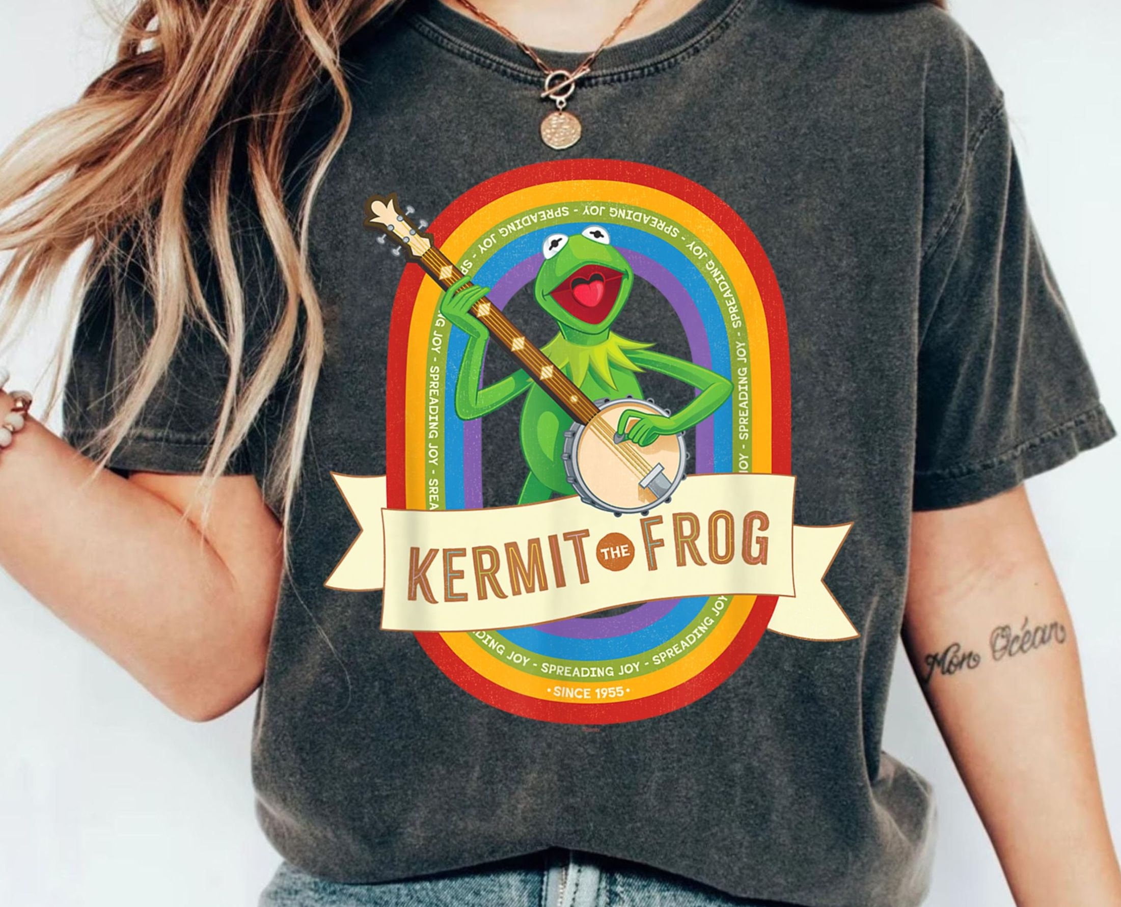 Disney The Muppets Kermit the Frog Spreading Joy Since 1955 Dr Teeth ...