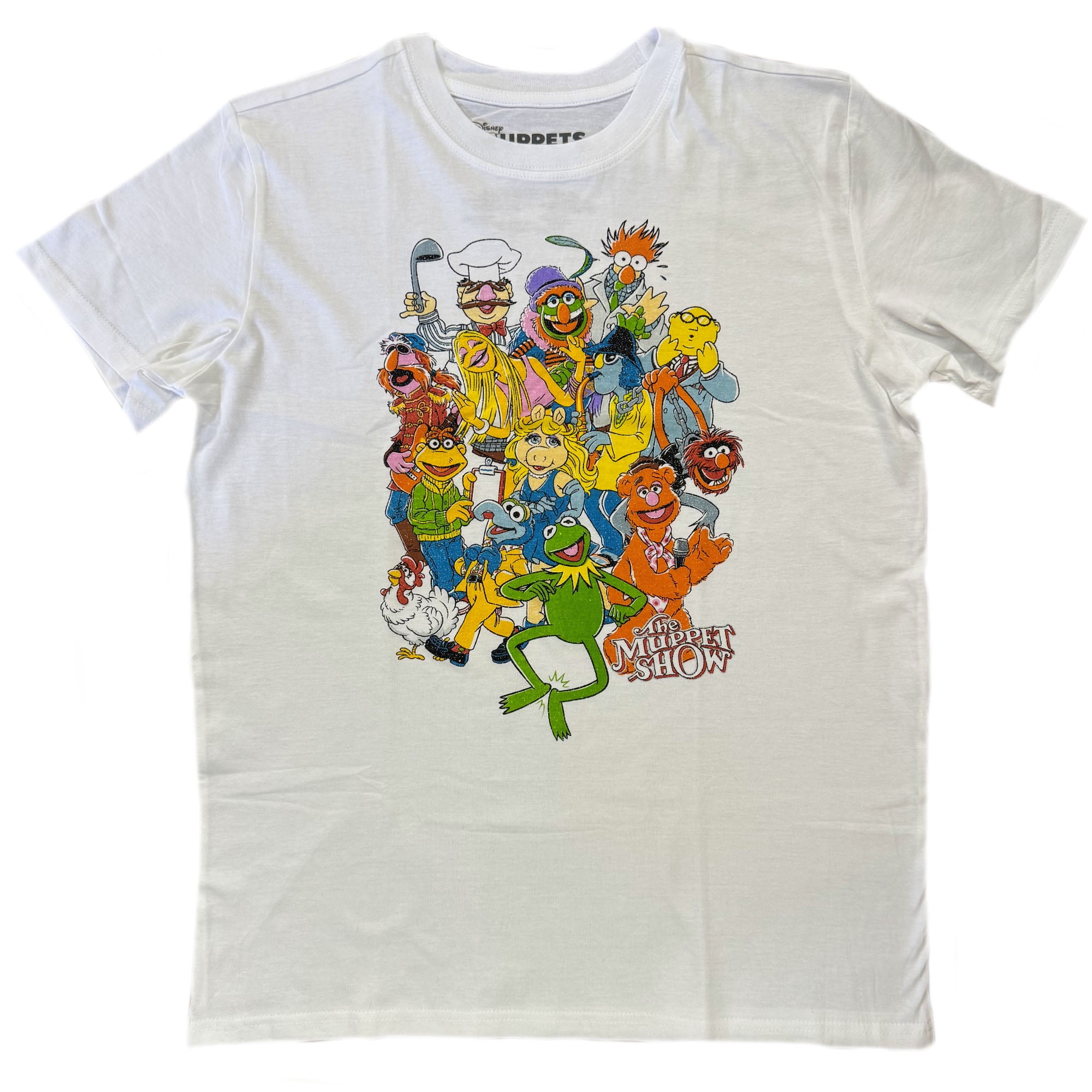 Disney The Muppets Men's White Graphic T-Shirt (Large) - Walmart.com