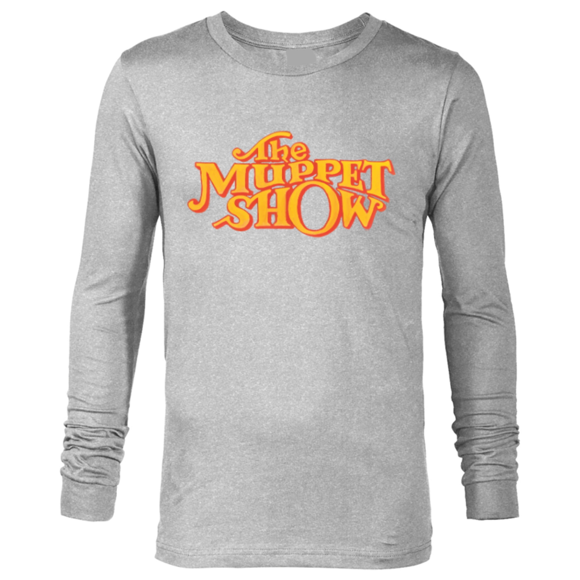 Disney The Muppets Official The Muppet Show Logo Orange - Long Sleeve T ...