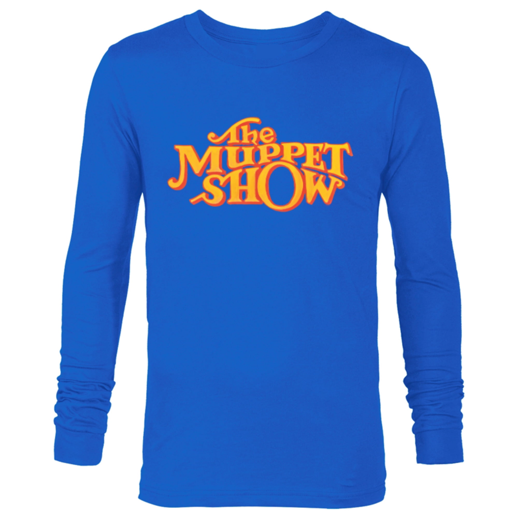 Disney The Muppets Official The Muppet Show Logo Orange - Long Sleeve T ...
