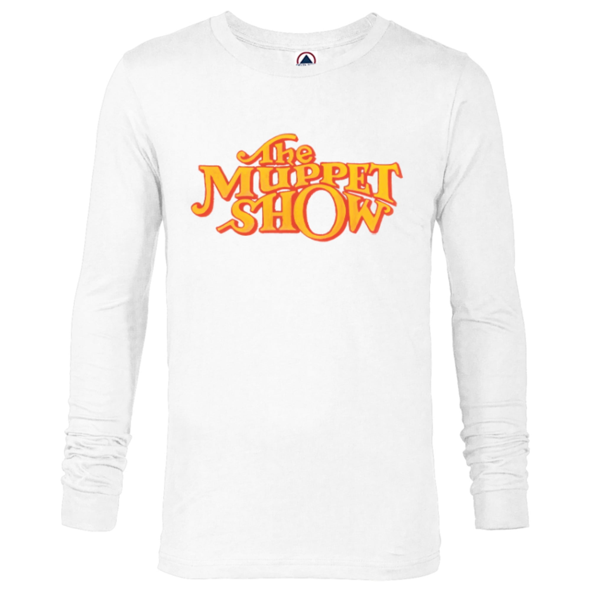Disney The Muppets Official The Muppet Show Logo Orange - Long Sleeve T ...