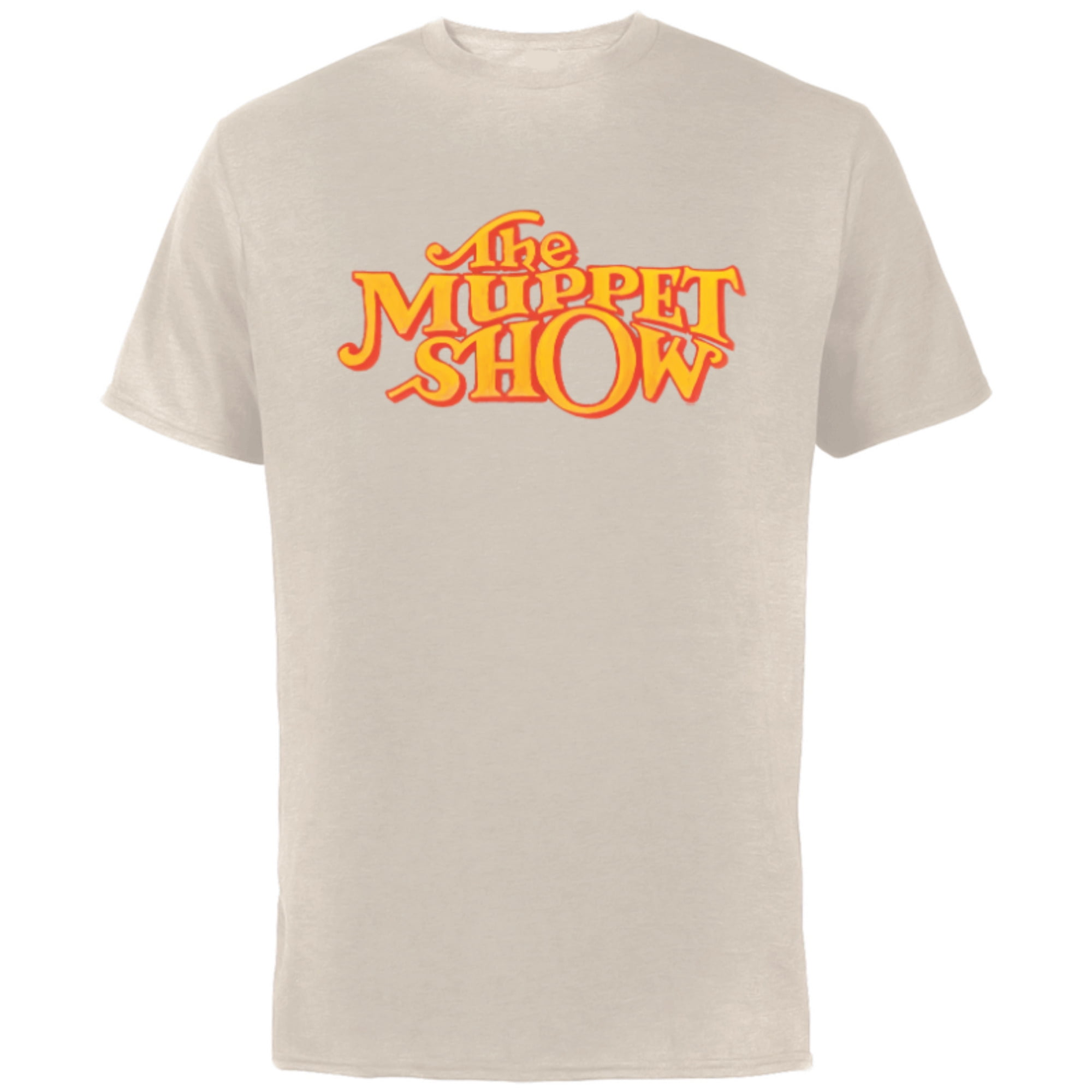 Disney The Muppets Official The Muppet Show Logo Orange - Short Sleeve ...
