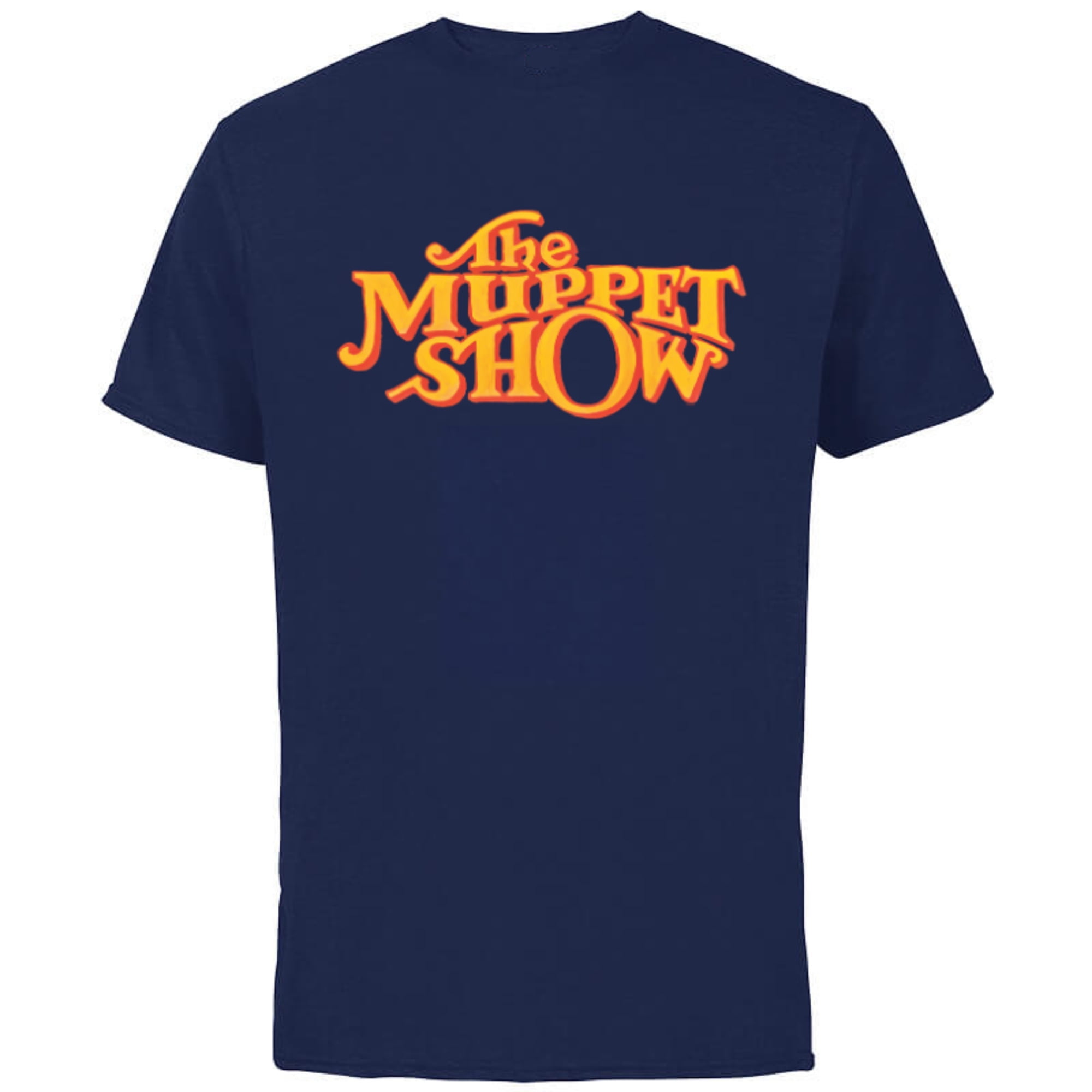 Disney The Muppets Official The Muppet Show Logo Orange - Short Sleeve ...