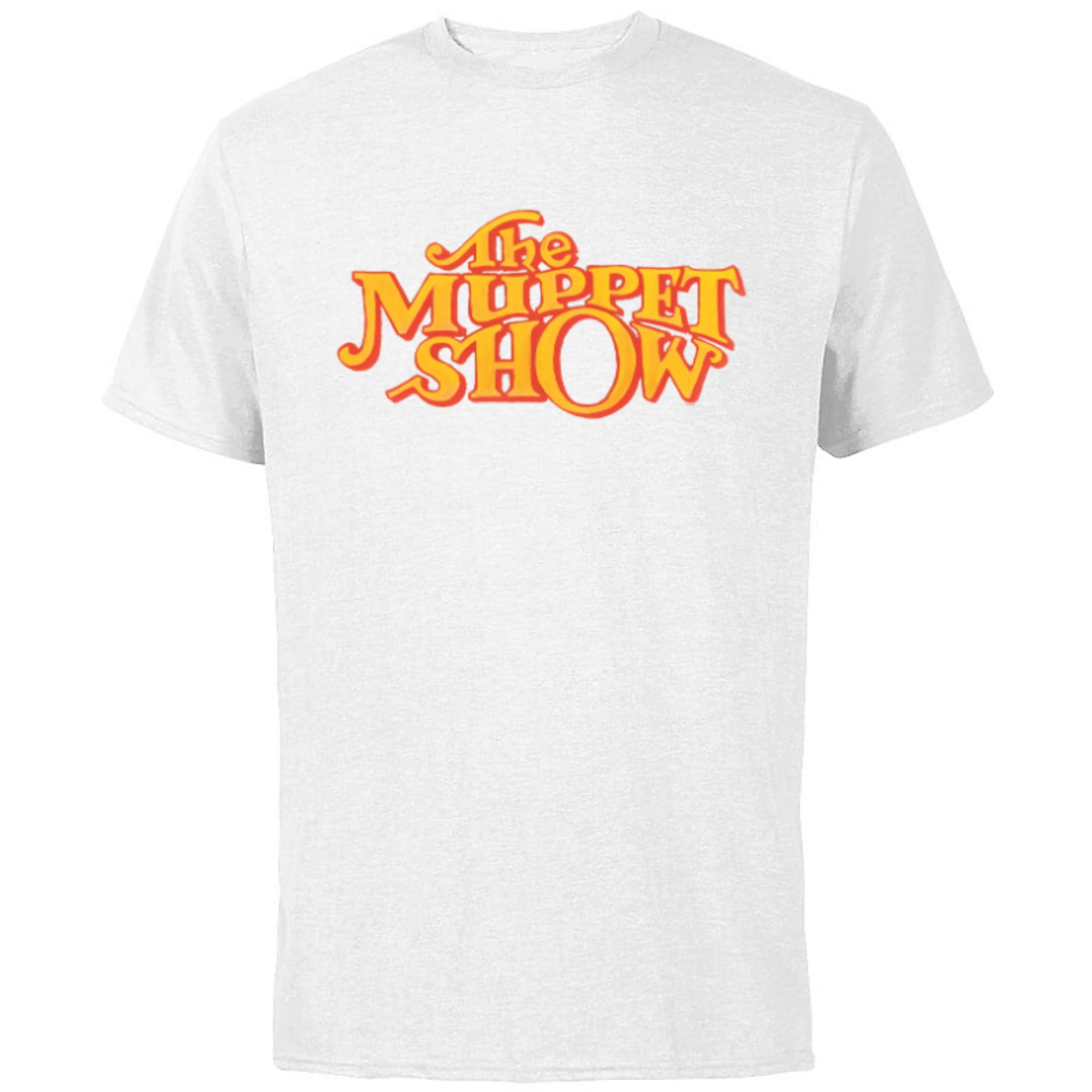 Disney The Muppets Official The Muppet Show Logo Orange - Short Sleeve ...