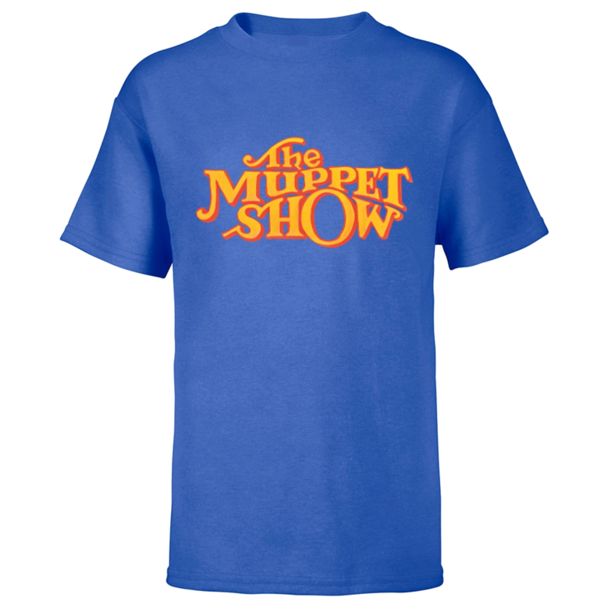 Disney The Muppets Official The Muppet Show Logo Orange - Short Sleeve ...