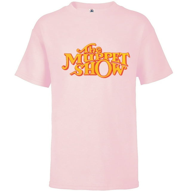 Disney The Muppets Official The Muppet Show Logo Orange - Short Sleeve ...