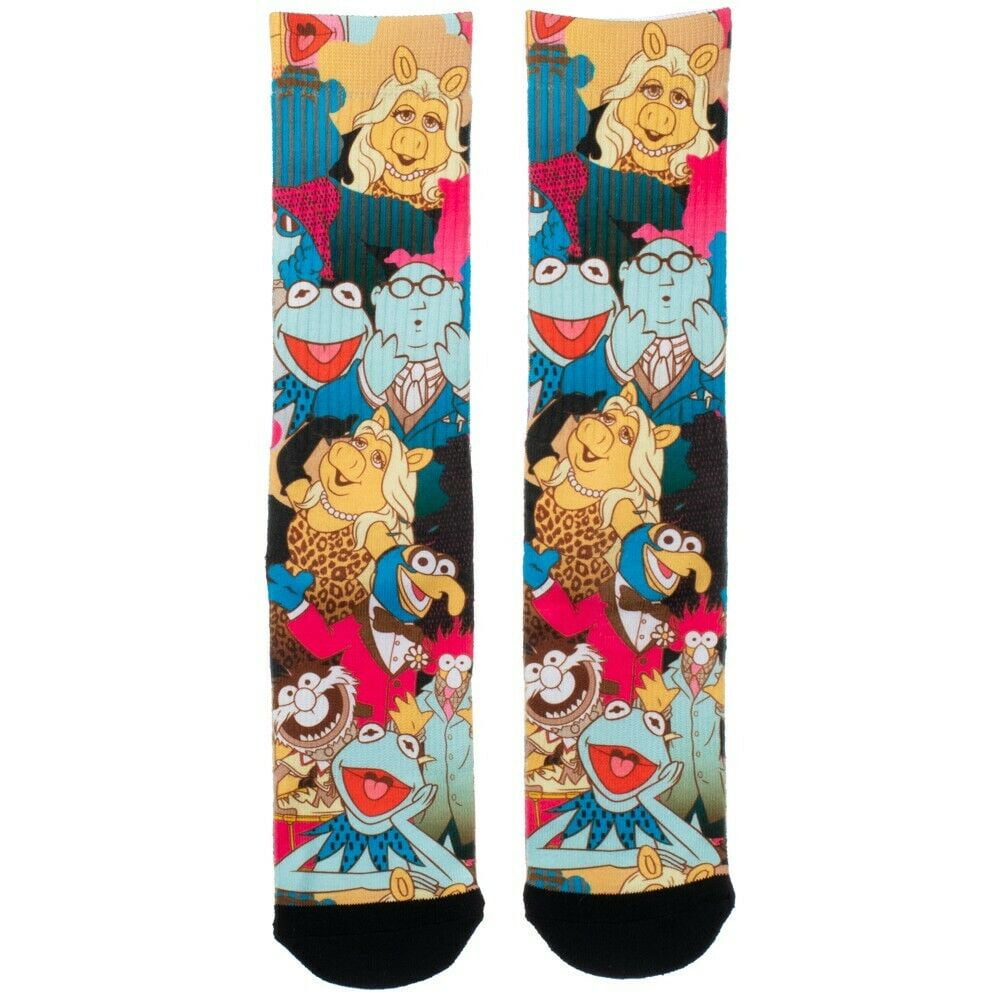 Disney The Muppets Premium Sublimated Mens Crew Socks - Walmart.com