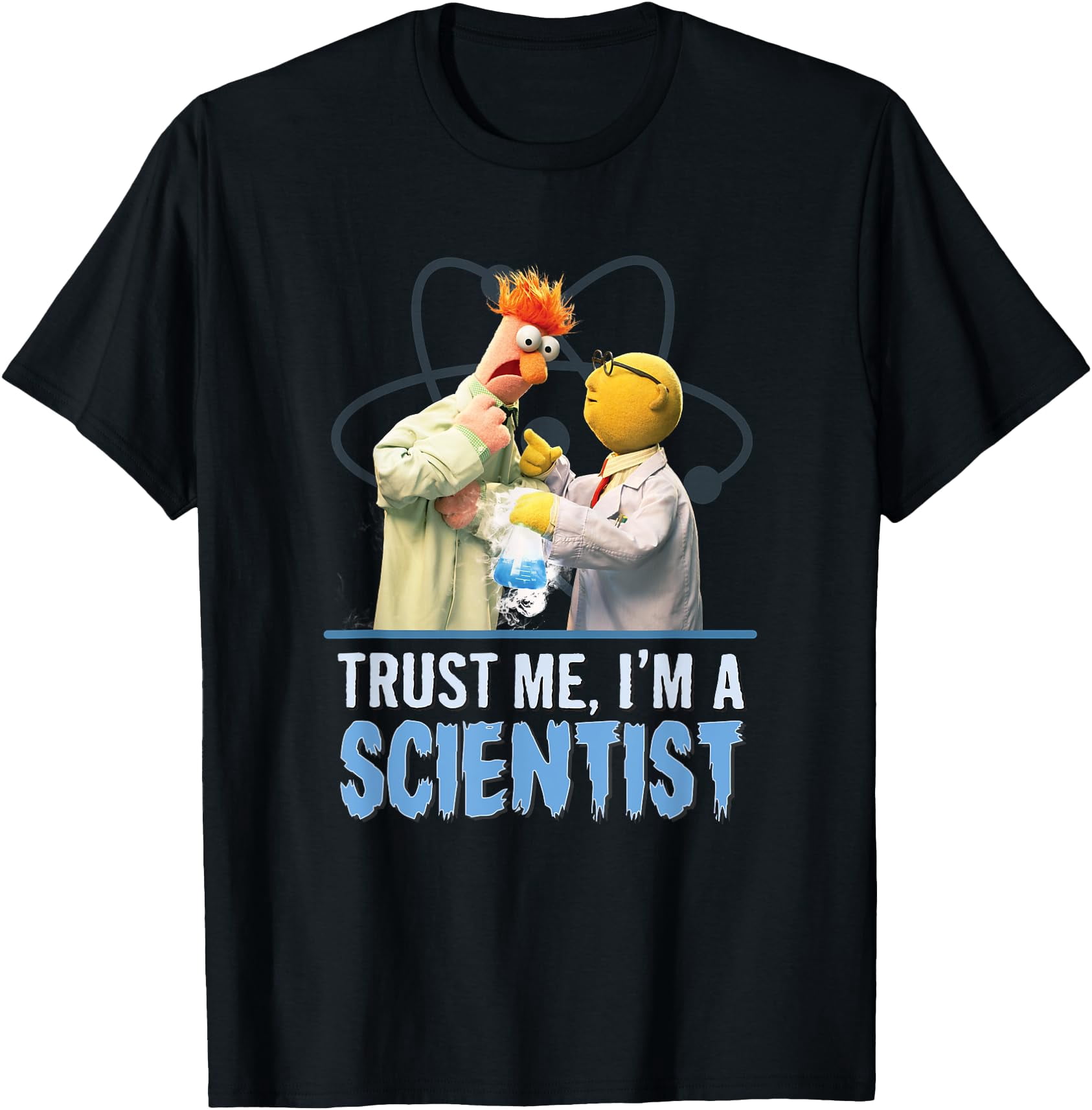 Disney The Muppets Trust Me I'm A Scientist Bunsen & Beaker T-Shirt ...