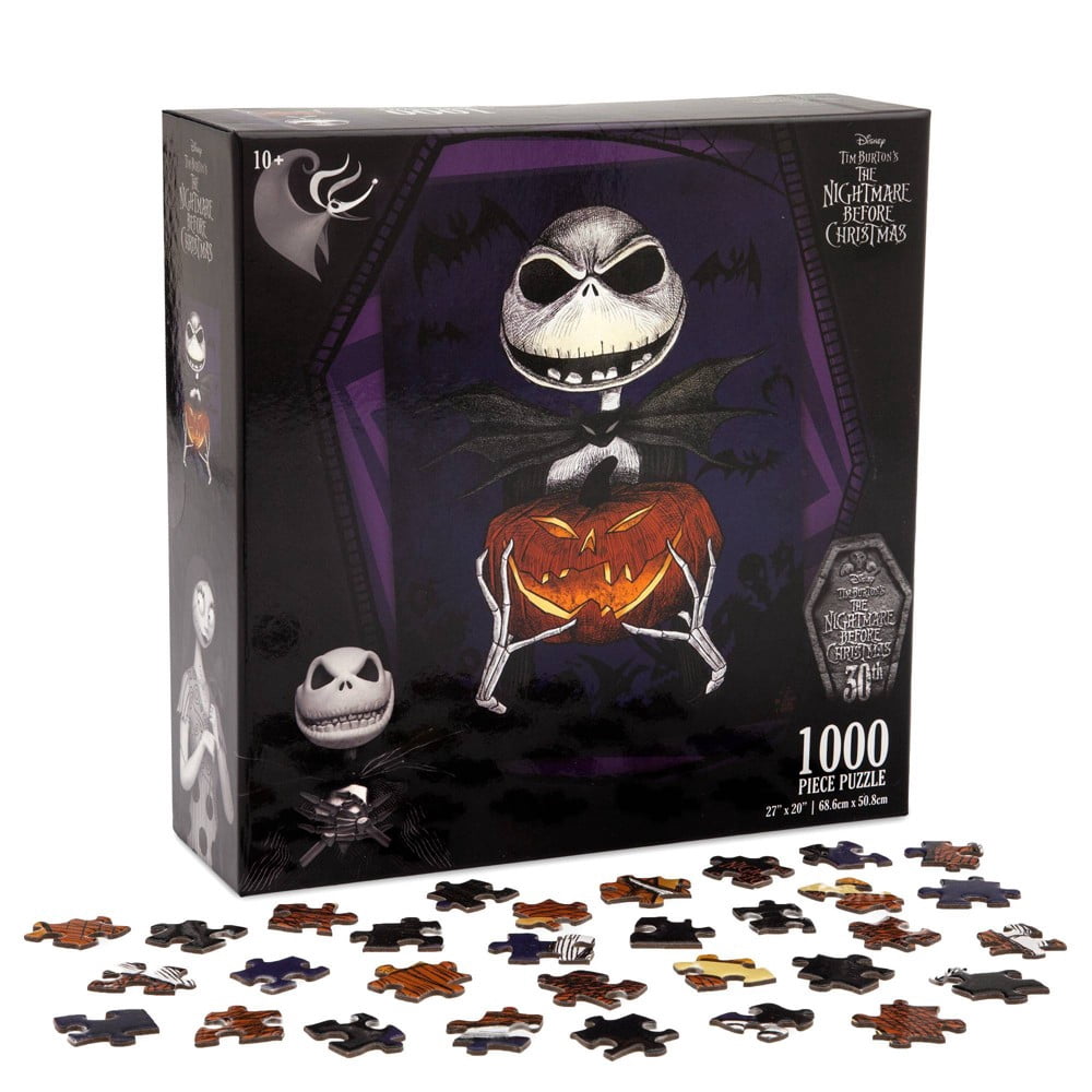 Disney The Nightmare Before Christmas 30th Anniversary Jigsaw 1000 pc ...