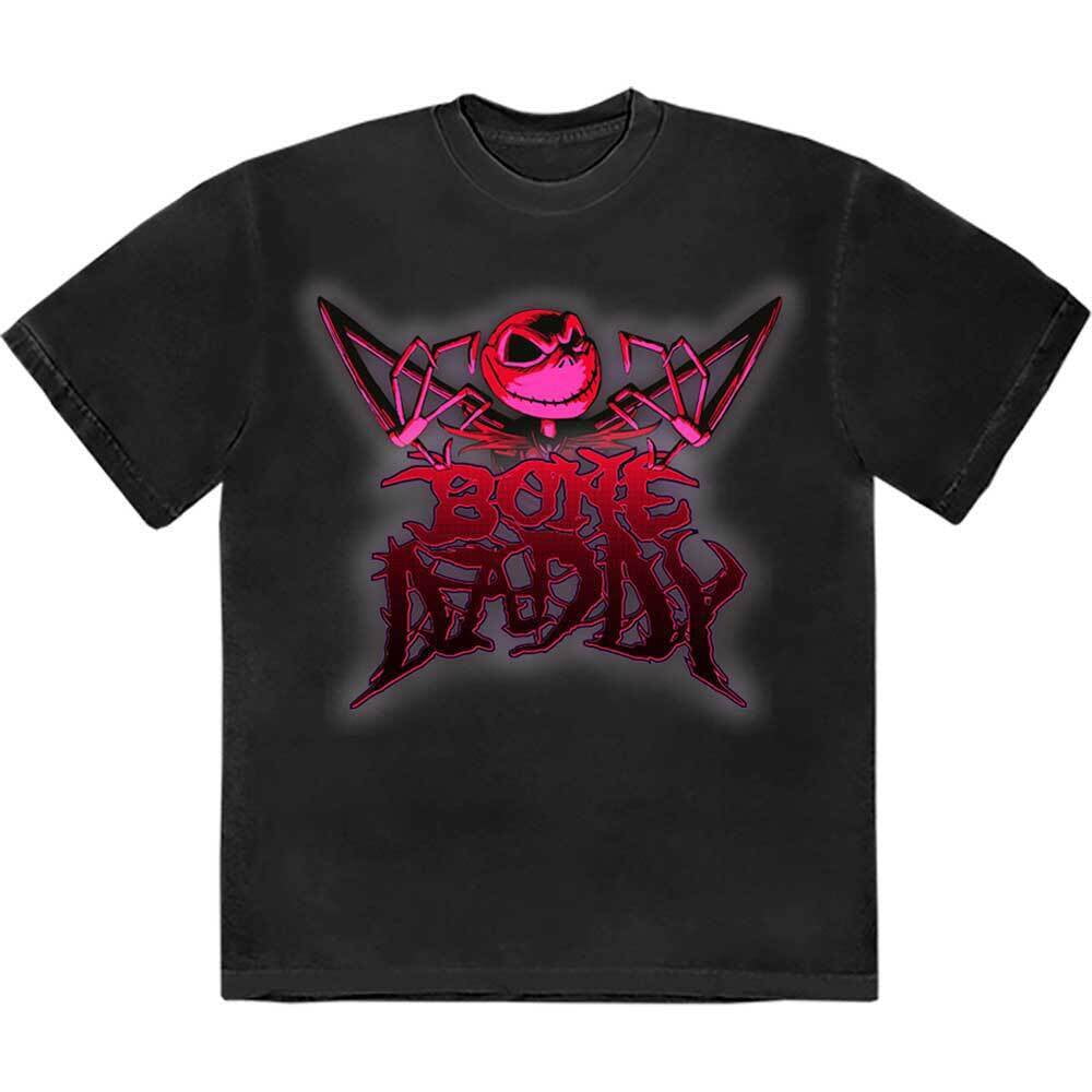 Disney The Nightmare Before Christmas Bone Daddy T-Shirt Black New ...