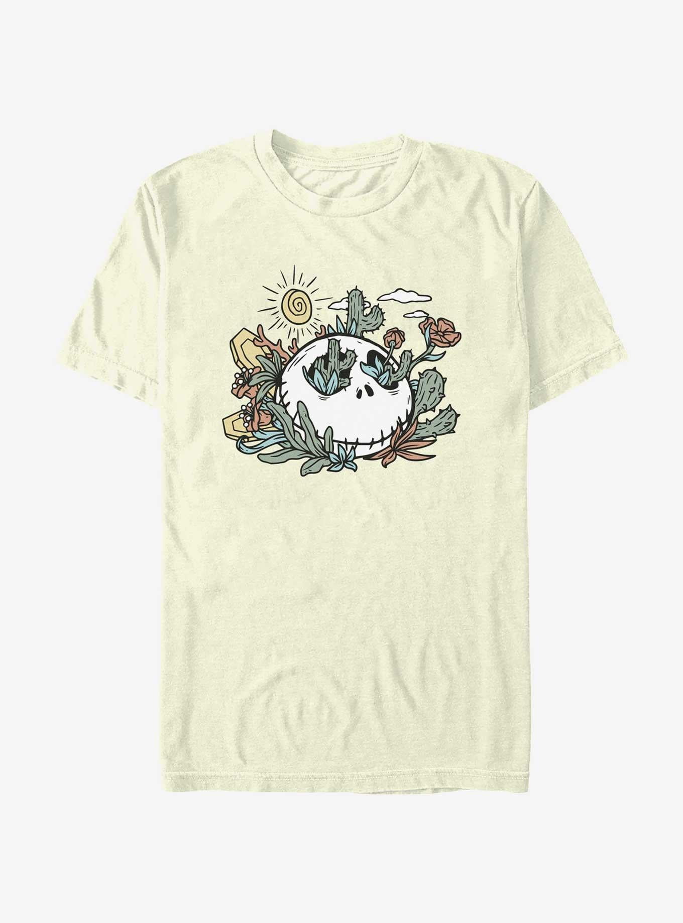 Disney The Nightmare Before Christmas Cactus Jack Skull T-Shirt ...