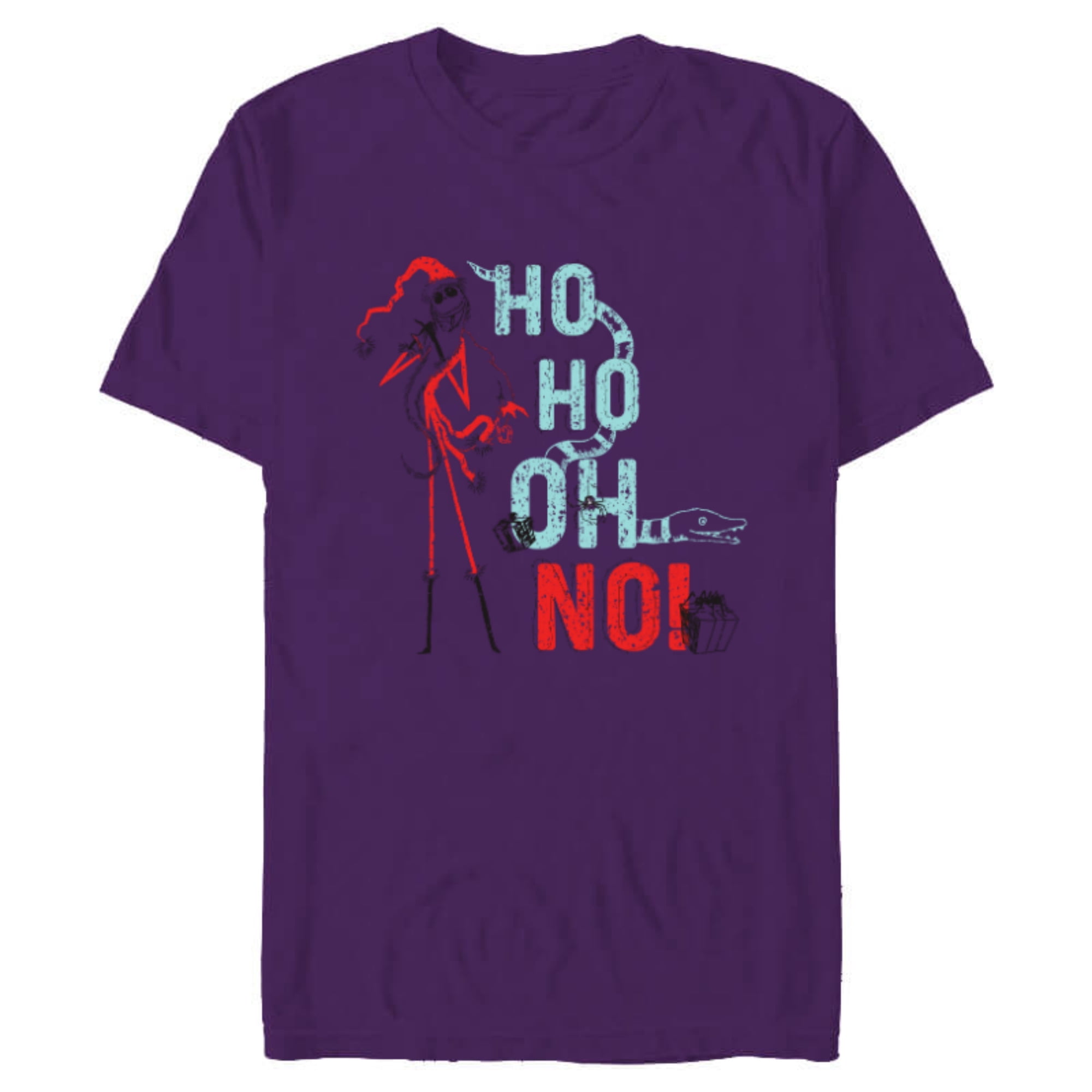 Disney The Nightmare Before Christmas Jack Ho Ho Oh No - Short Sleeve ...