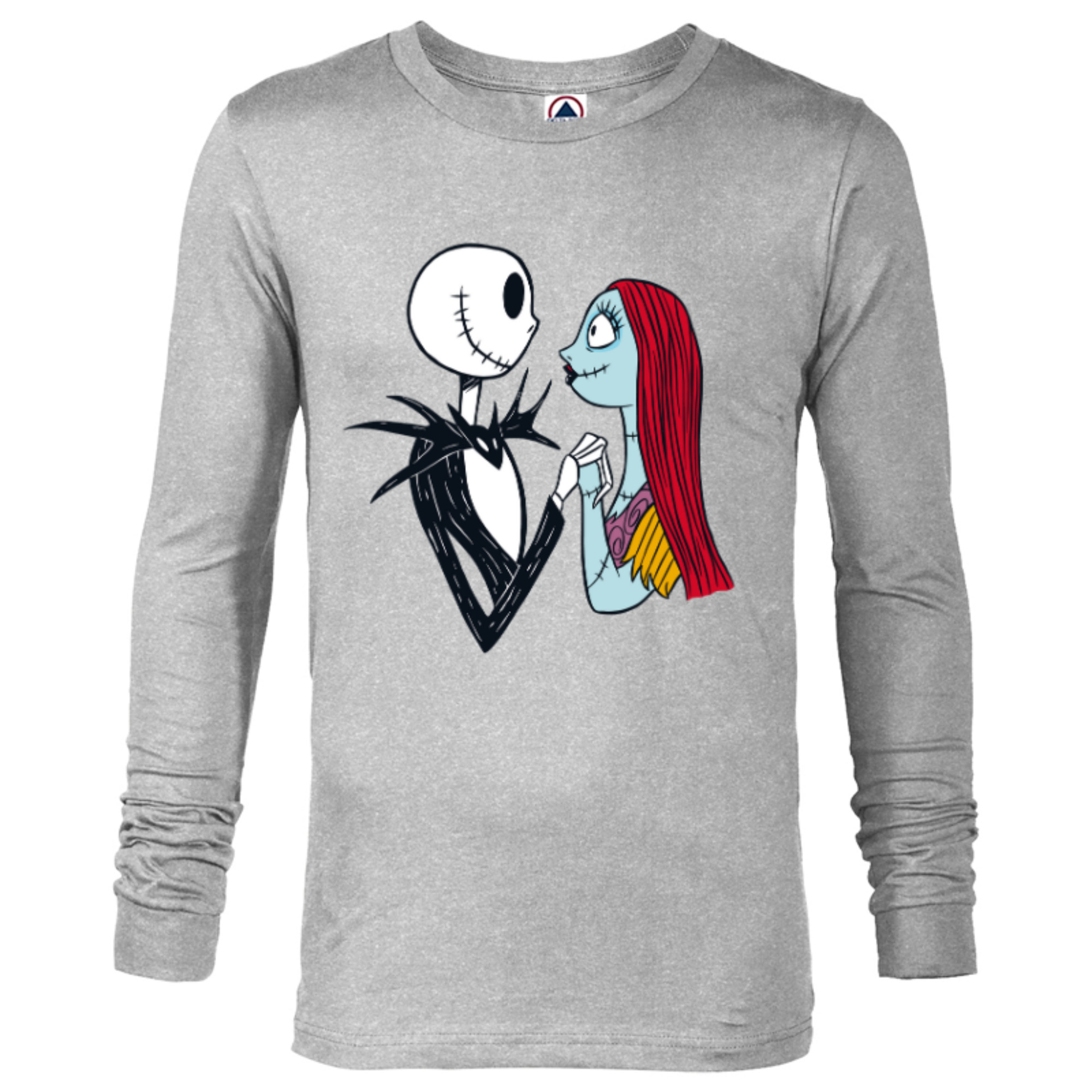 Disney The Nightmare Before Christmas Jack and Sally - Long Sleeve T ...