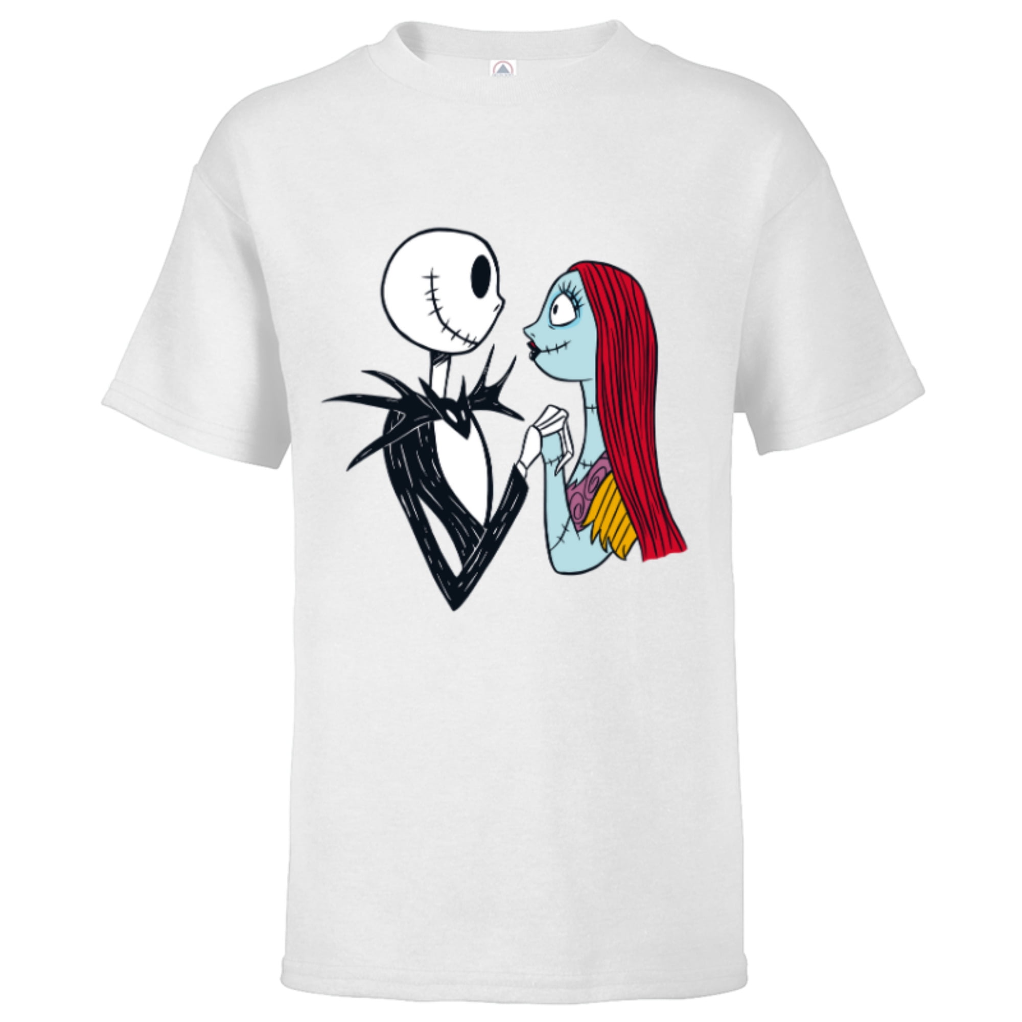 Disney The Nightmare Before Christmas Jack and Sally - Short Sleeve T ...