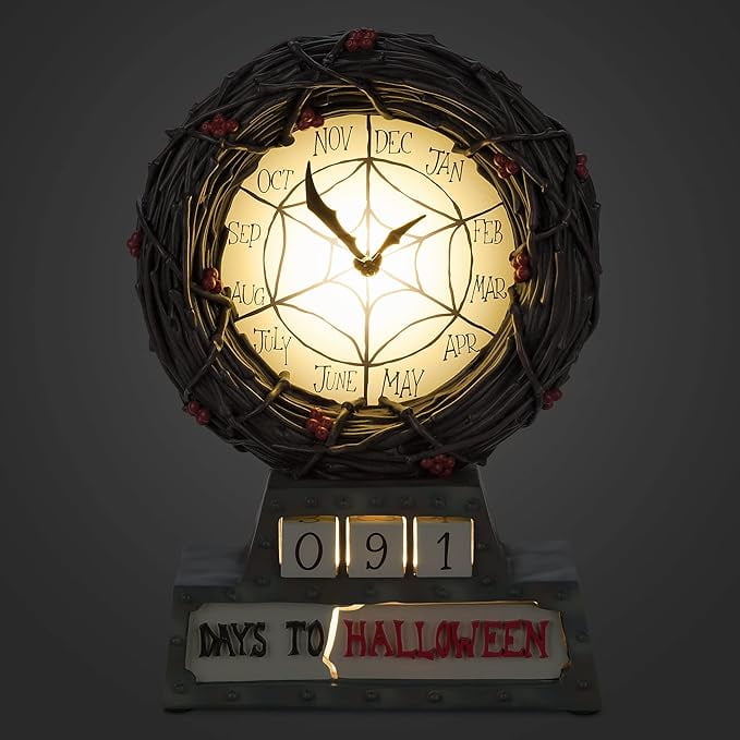 Disney The Nightmare Before Christmas Light-Up Countdown Clock Calendar ...