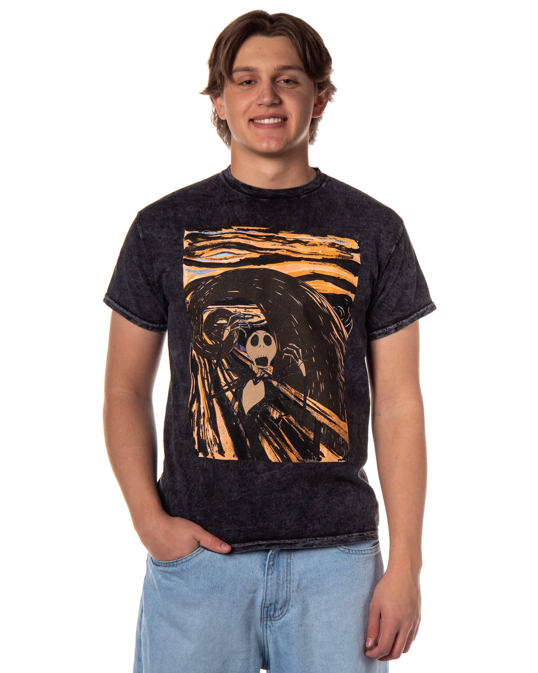Disney The Nightmare Before Christmas Men's The Scream Jack Skellington ...