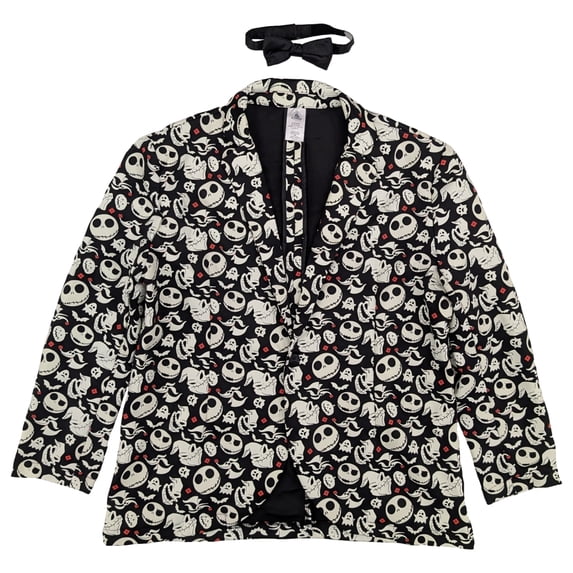 Disney The Nightmare Before Christmas Mens Blazer & Light Up Bow Tie ...