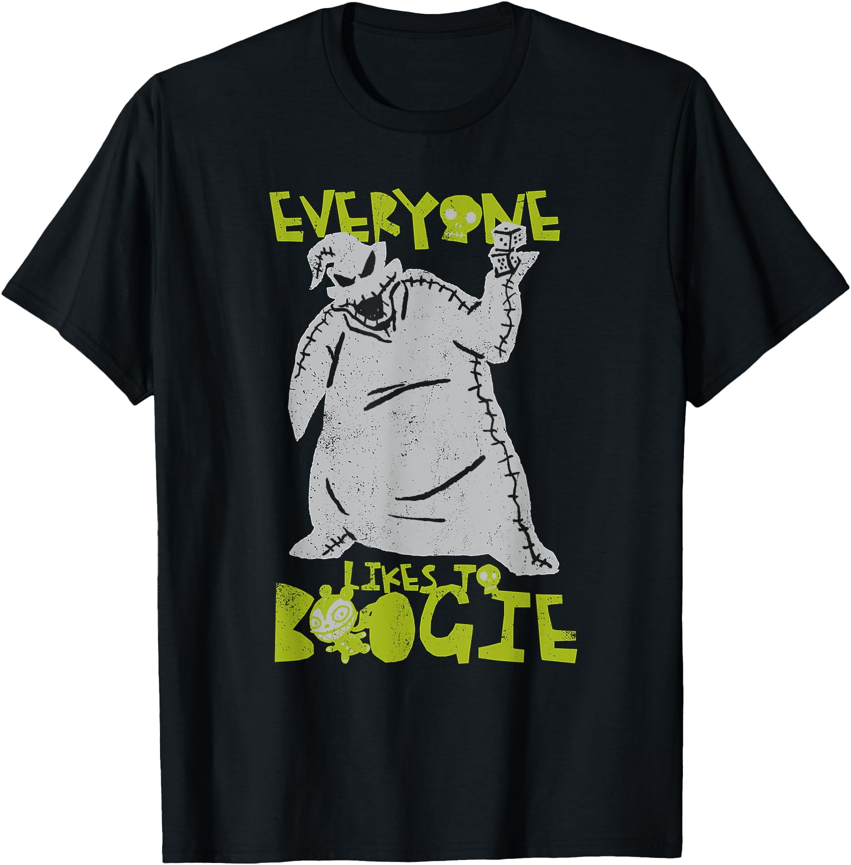 Disney The Nightmare Before Christmas Oogie Boogie T-Shirt - Walmart.com