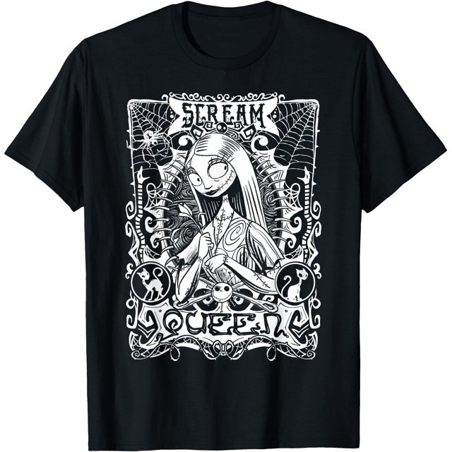 Disney The Nightmare Before Christmas Sally Portrait T-Shirt - Walmart.com