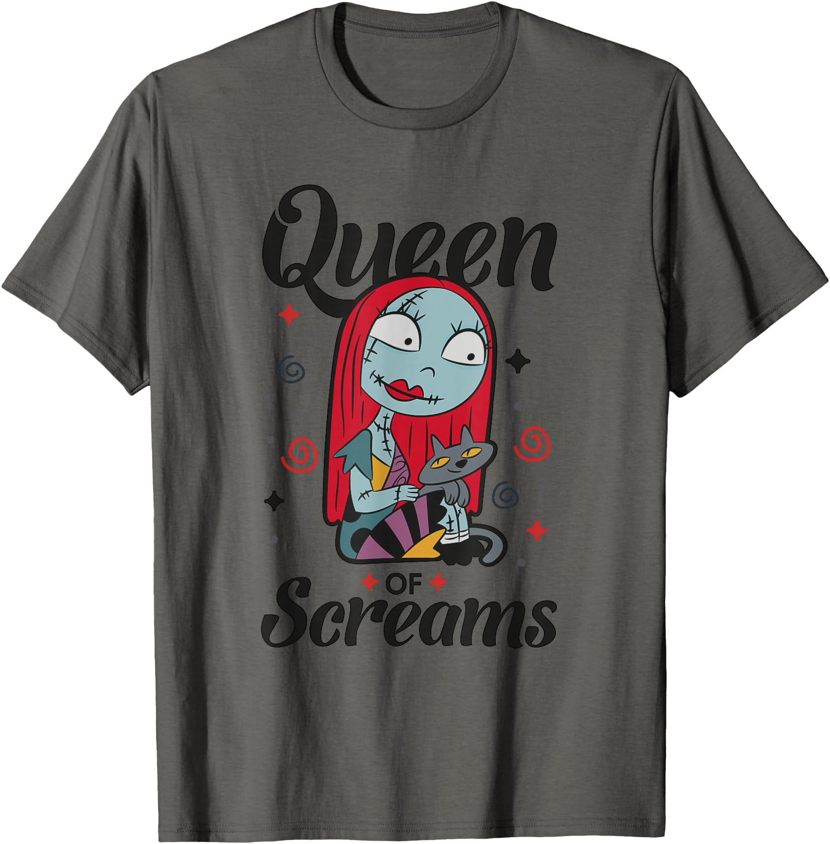 Disney The Nightmare Before Christmas Sally Queen of Screams T-Shirt ...