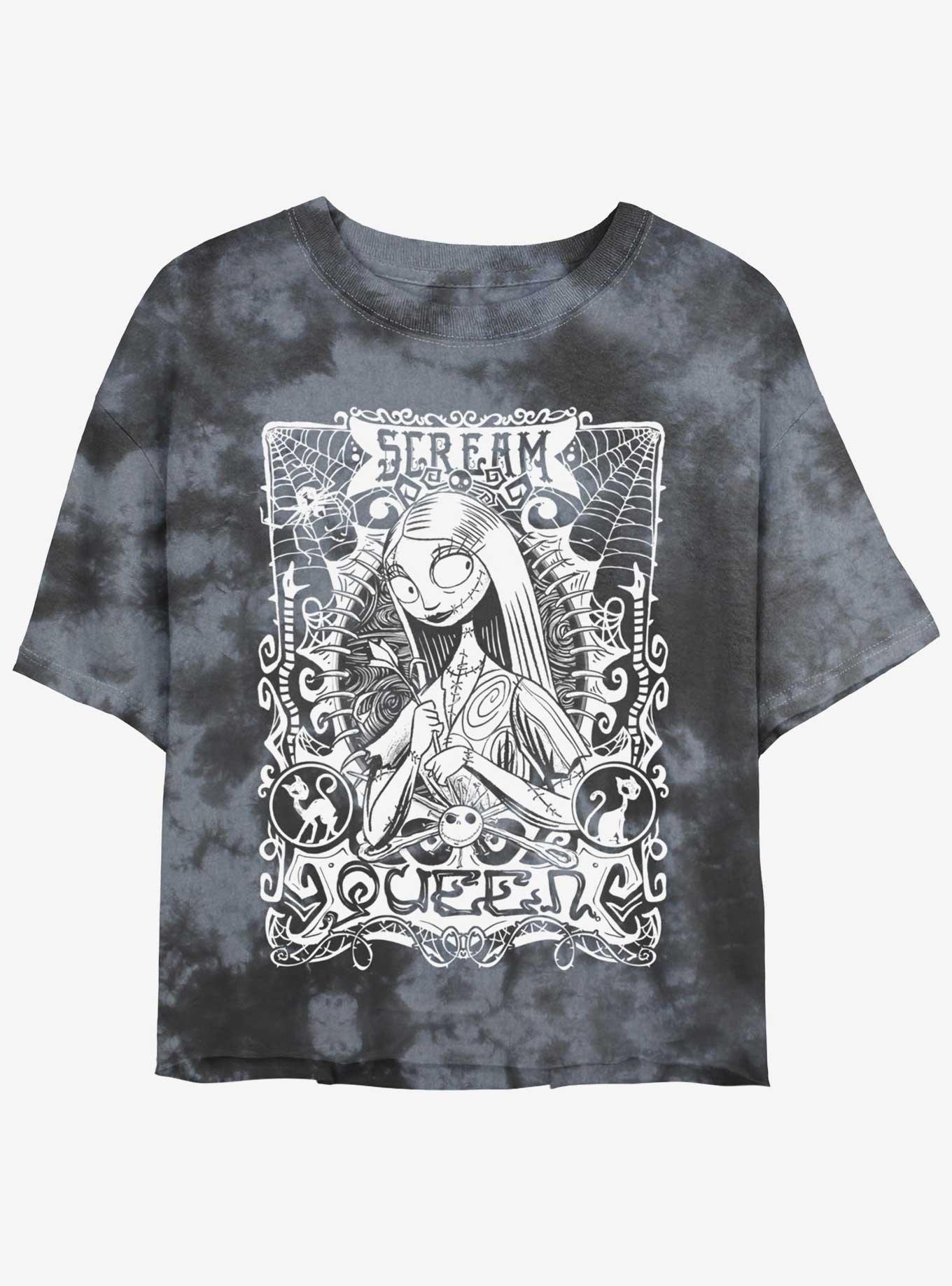 Disney The Nightmare Before Christmas Sally Scream Queen Tie-Dye Girls ...
