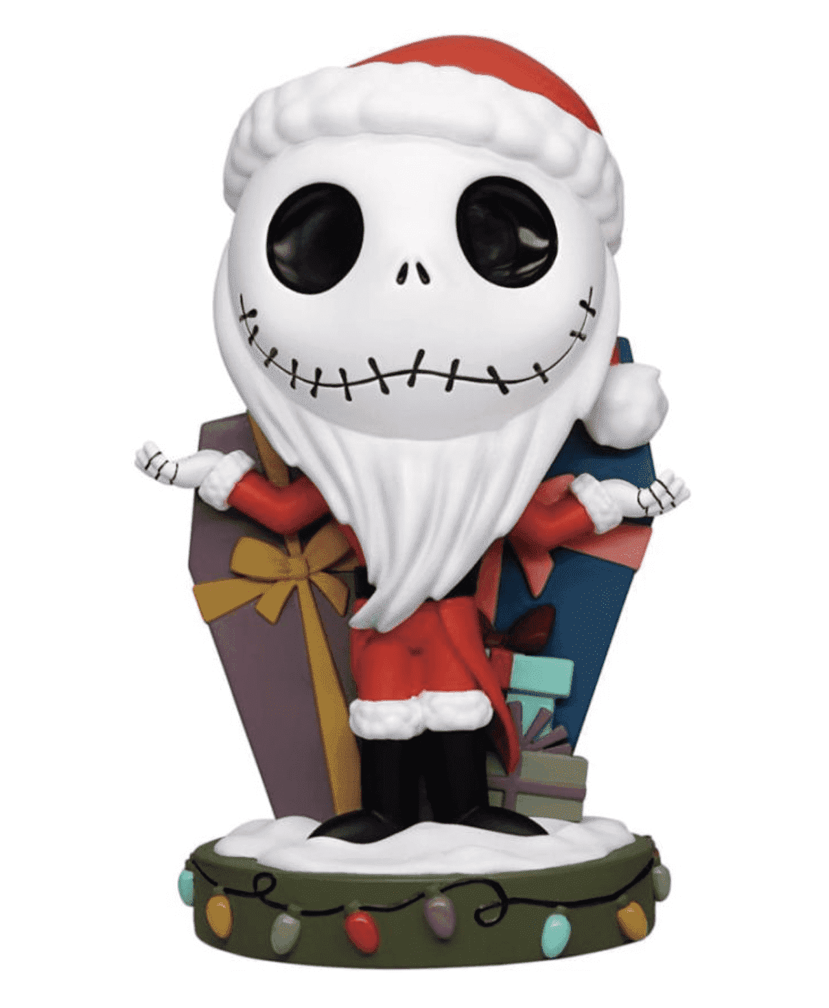 Disney: The Nightmare Before Christmas - Santa Jack Skellington PVC ...