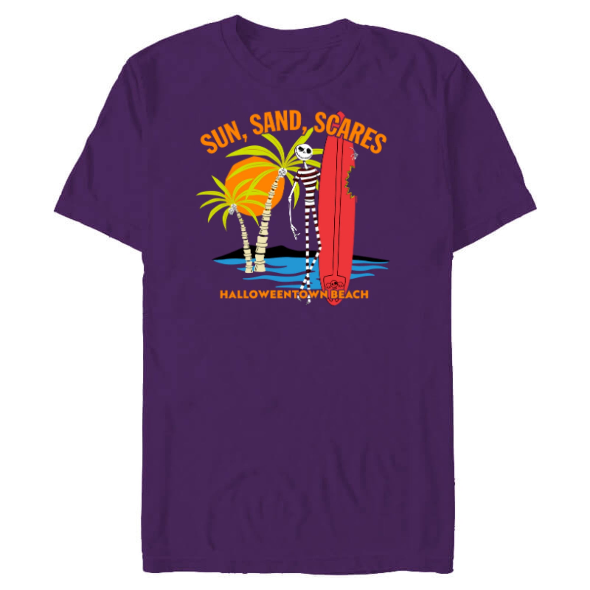 Disney The Nightmare Before Christmas Sun Sand Scares Beach - Short ...