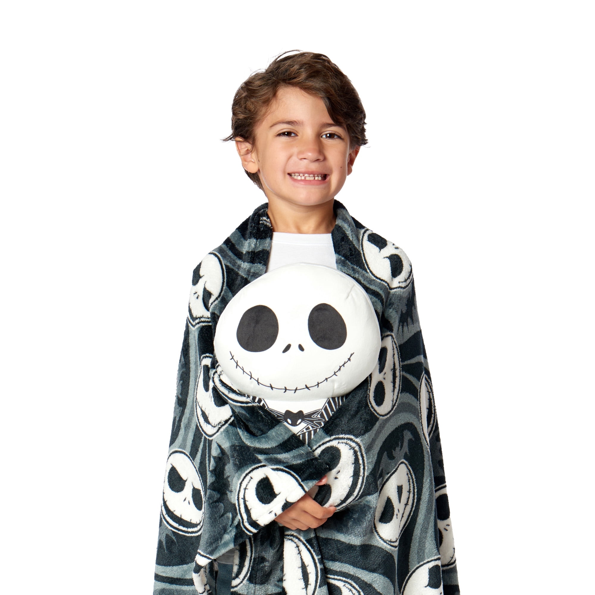 Disney The Nightmare Before Christmas Swirly Nightmare Silk Touch Throw ...