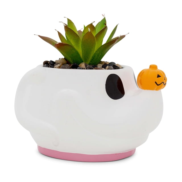 Disney The Nightmare Before Christmas Zero Planter With Artificial ...