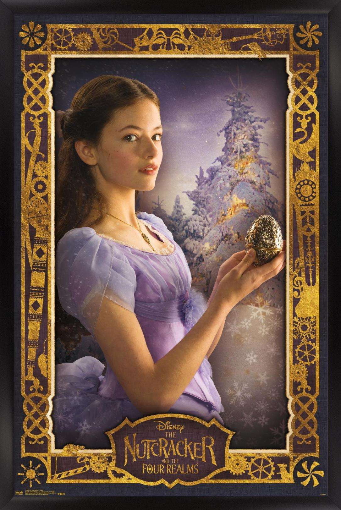 Disney The Nutcracker - Clara Wall Poster, 22.375" x 34", Framed ...