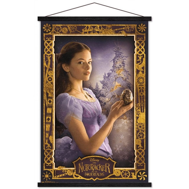 Disney The Nutcracker - Clara Wall Poster with Wooden Magnetic Frame ...