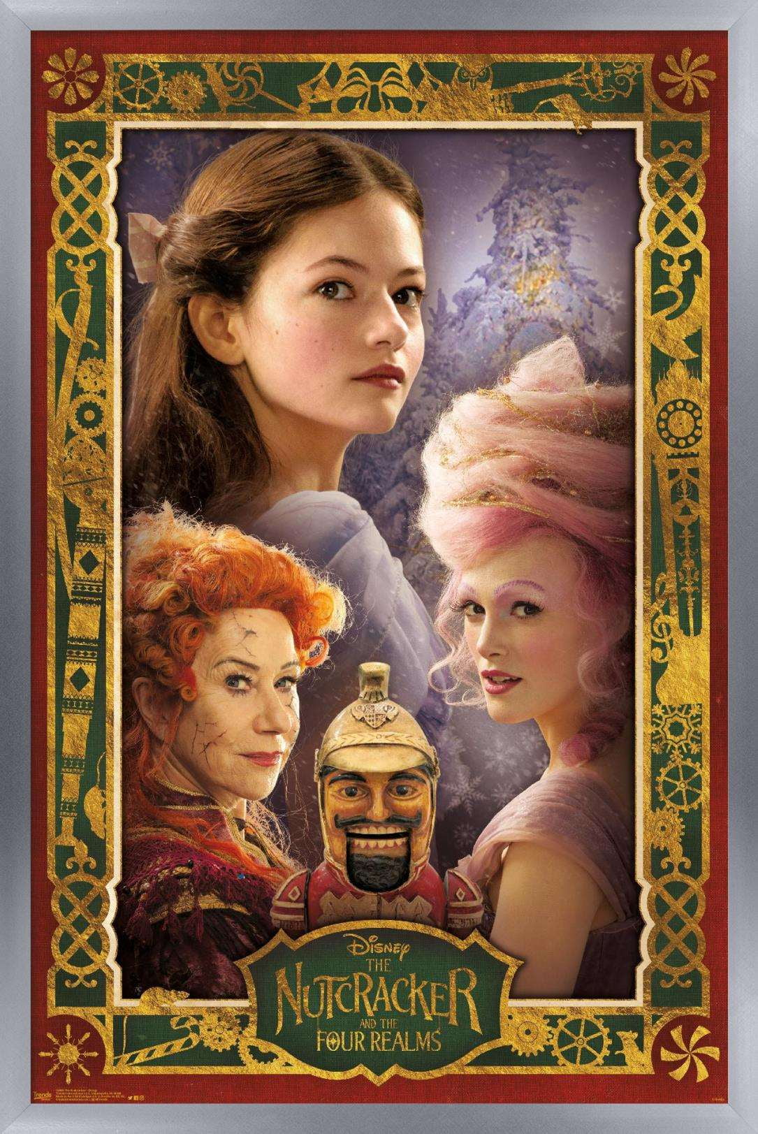 Disney The Nutcracker - Group Wall Poster, 14.725" x 22.375", Framed ...
