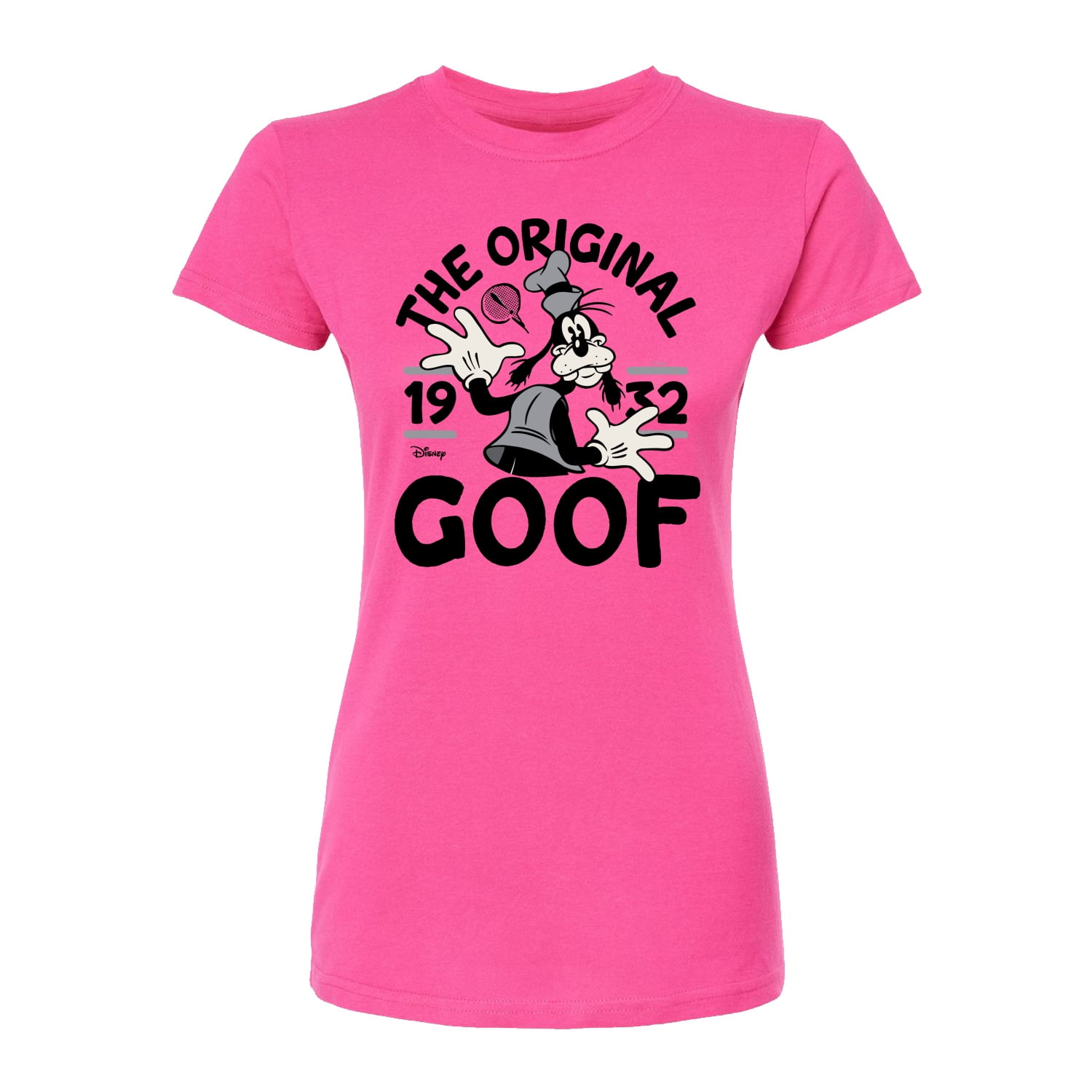 Disney - The Original Goof - Juniors Fitted Short Sleeve Graphic T ...