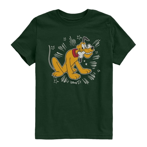 Disney - The Original Pluto - Youth Boys Short Sleeve Graphic T-Shirt ...
