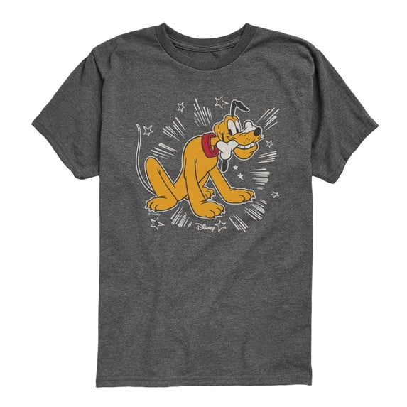 Disney - The Original Pluto - Youth Boys Short Sleeve Graphic T-Shirt ...