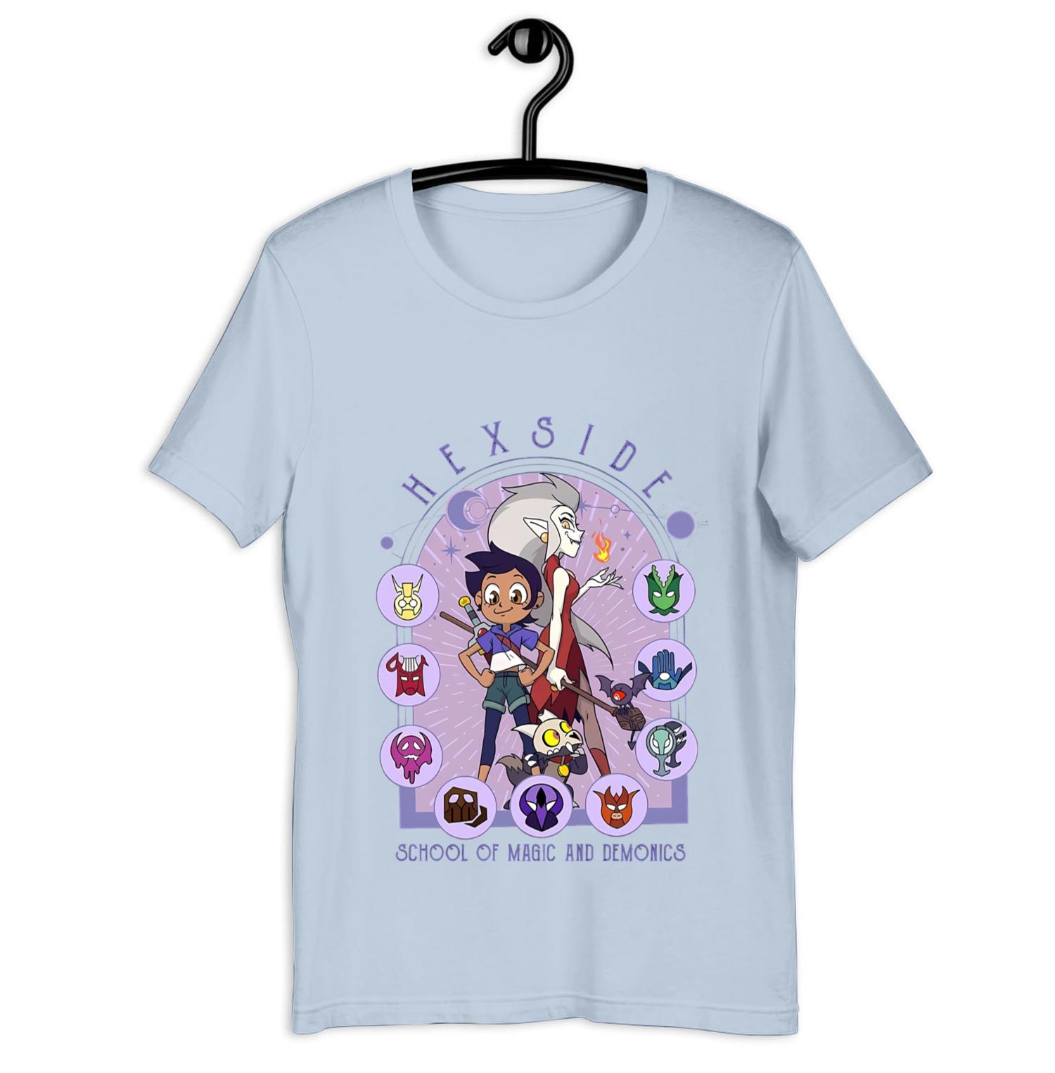 Disney The Owl House Shirt Hexside School Unisex Adult Kid Shirt ...