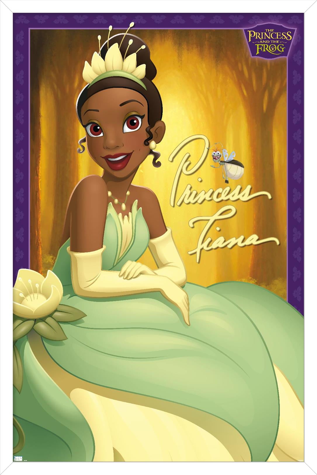 Disney The Princess And The Frog - Princess Tiana Wall Poster, 22.375 ...