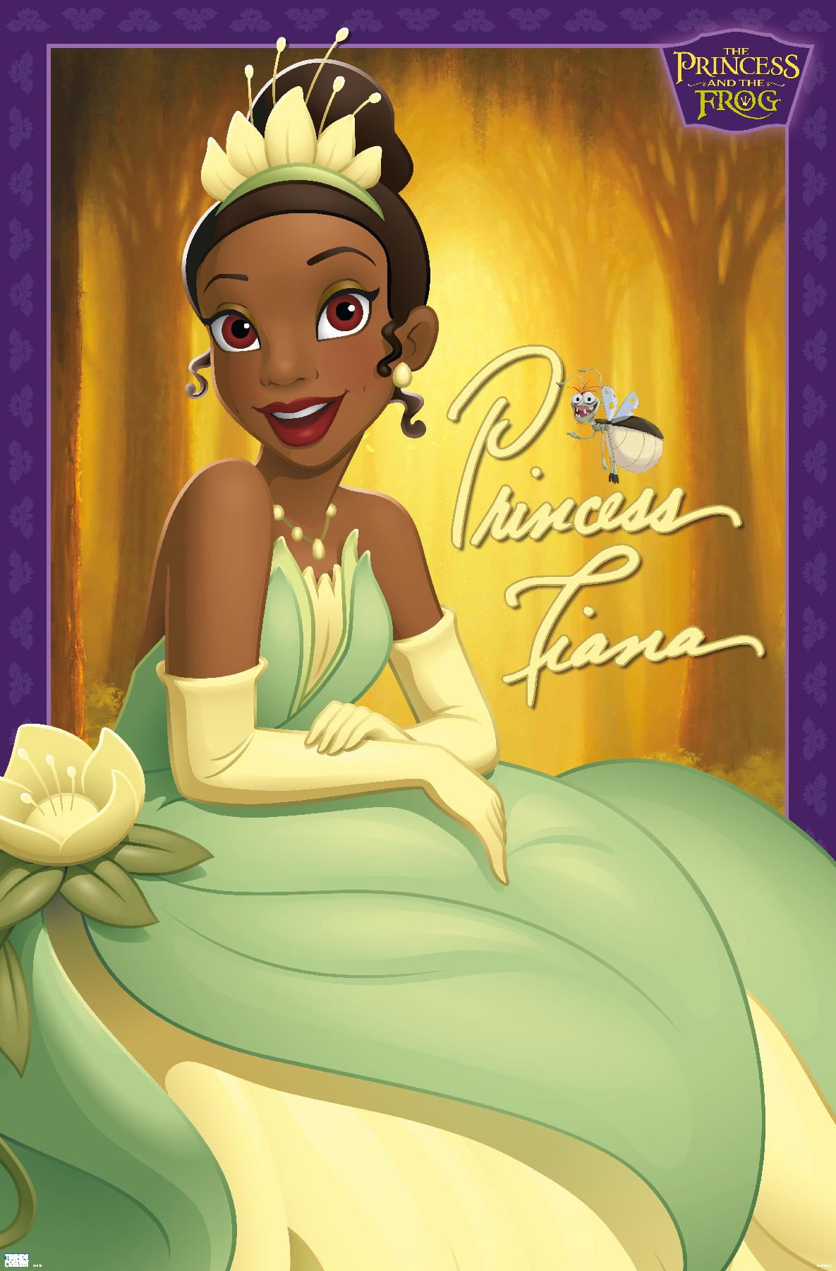 Disney The Princess And The Frog - Princess Tiana Wall Poster, 22.375 ...