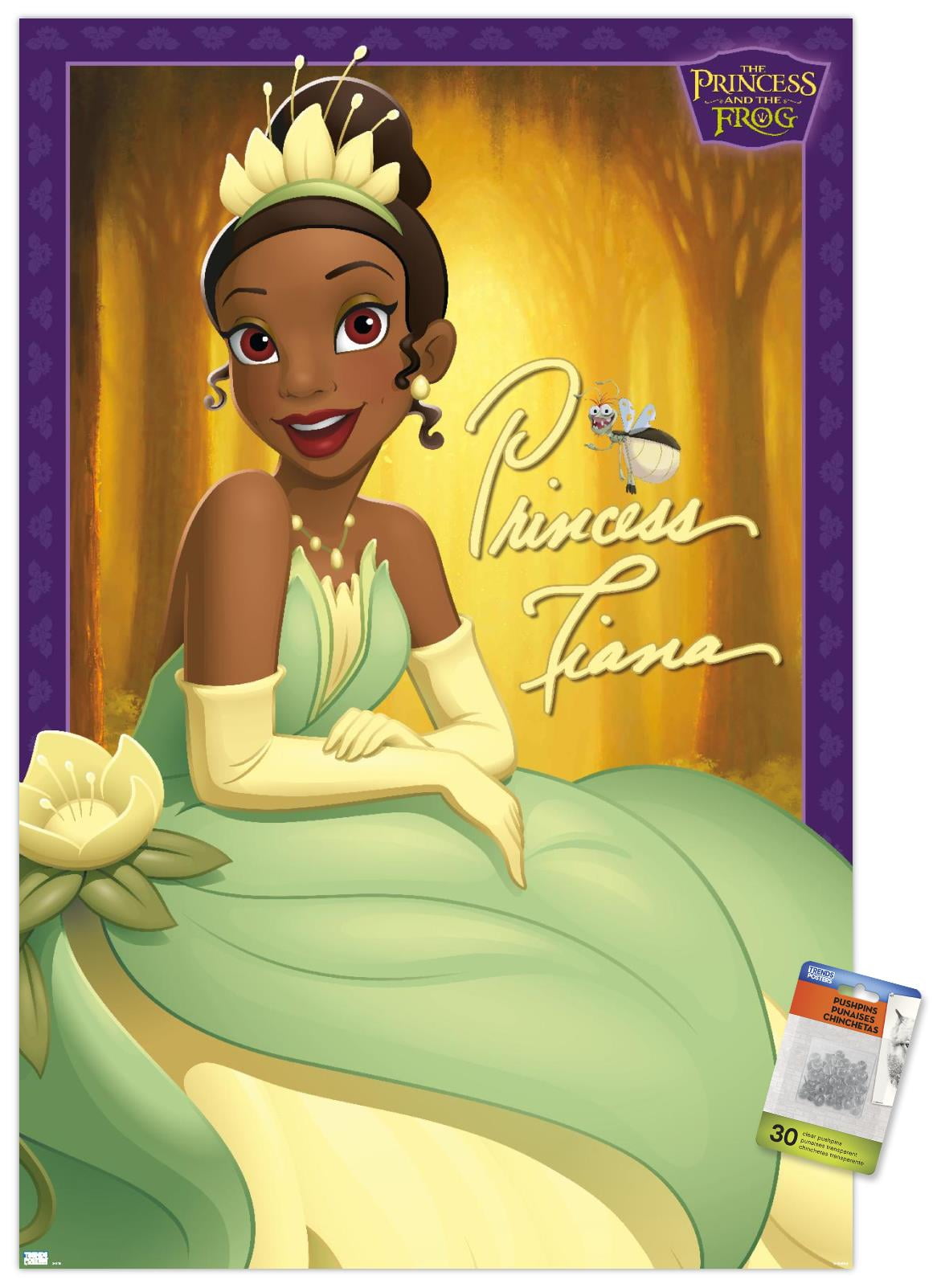 Disney The Princess And The Frog - Princess Tiana Wall Poster with ...