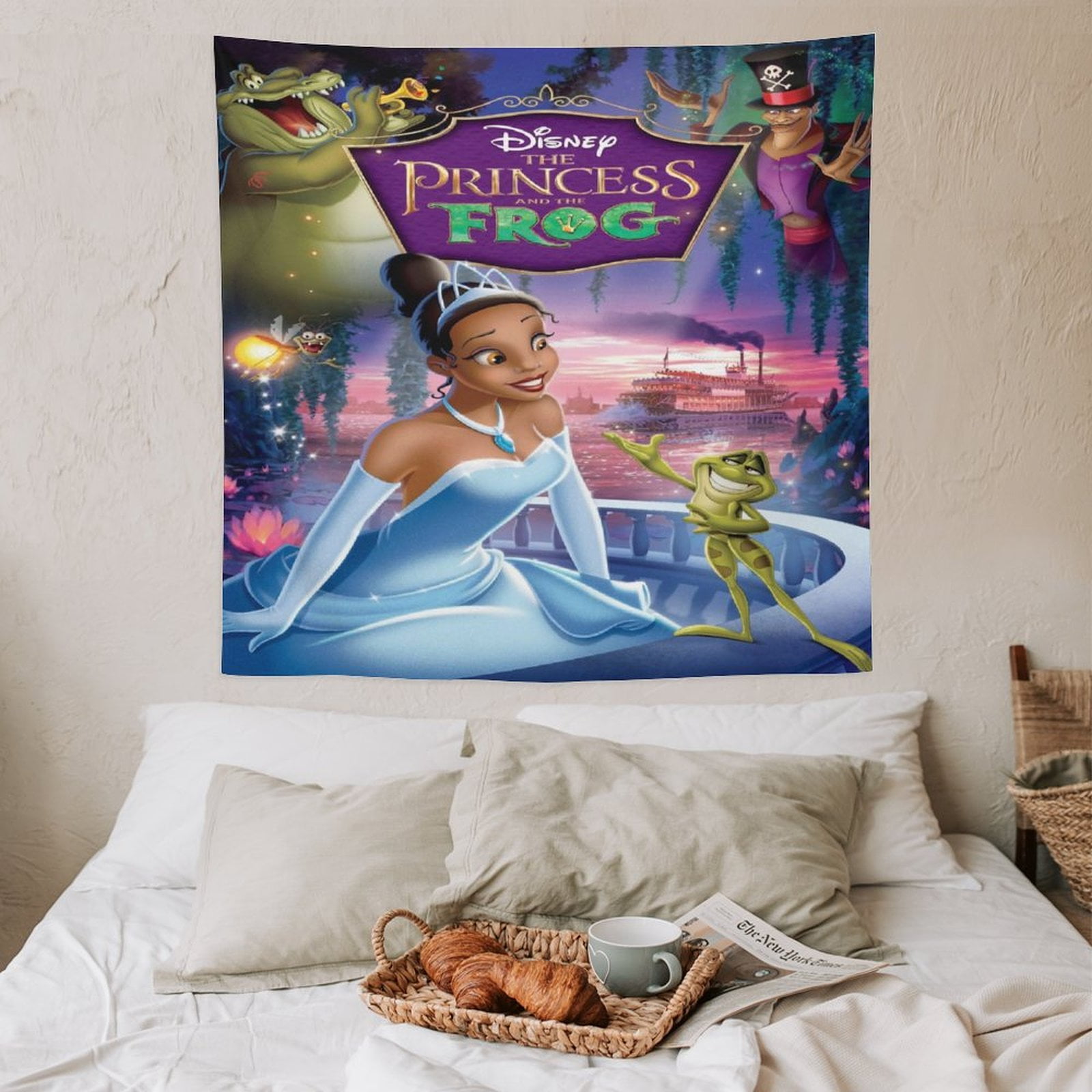 The Princess And The Frog Tapestry,The Princess And The Frog Tapestry ...