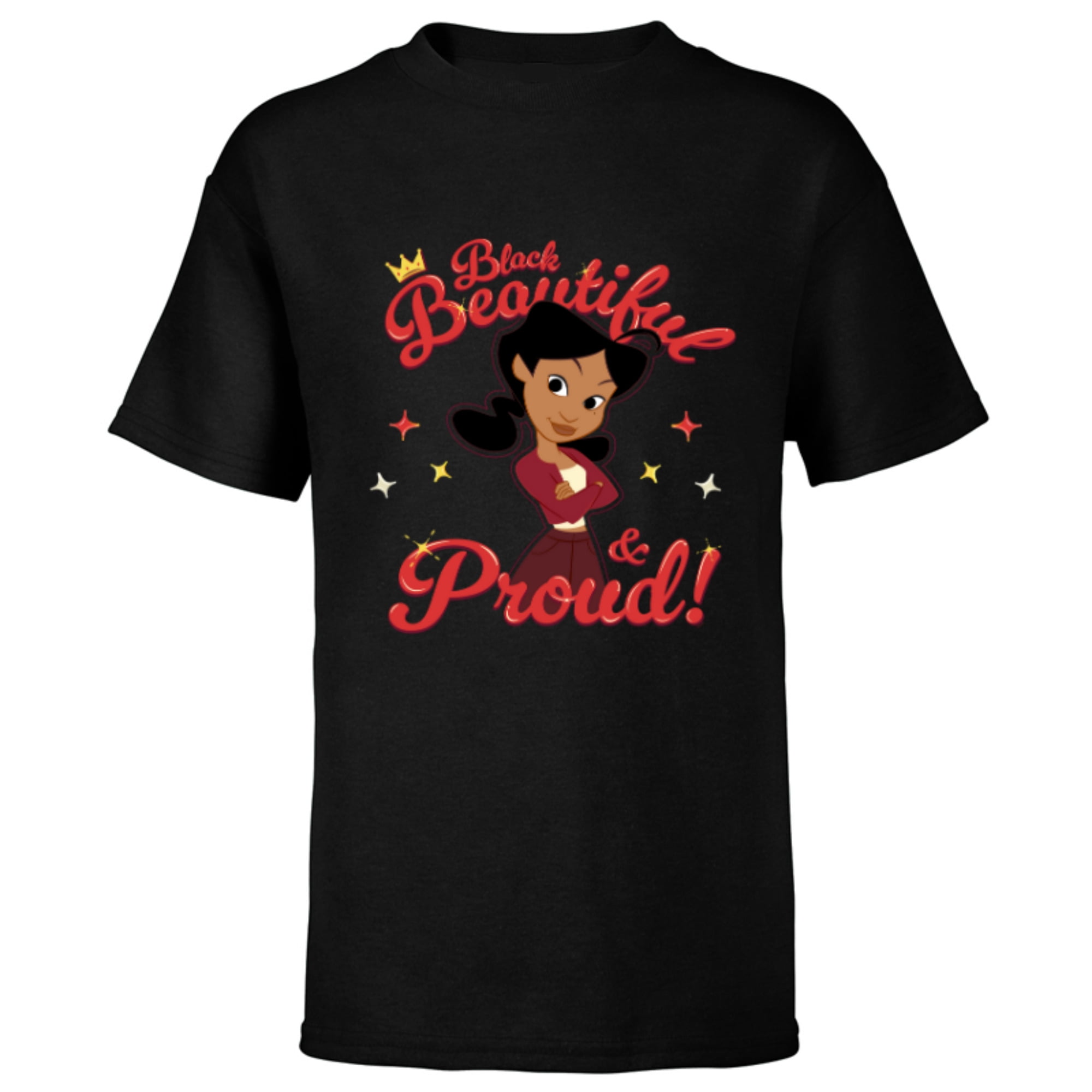 Disney The Proud Family Penny Black Beautiful & Proud - Short Sleeve T ...