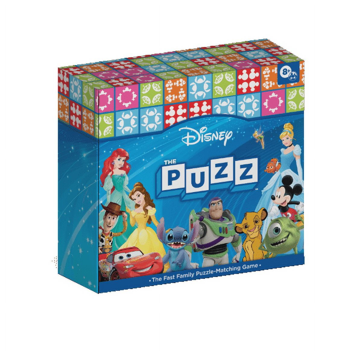 Disney Puzzle Blitz Family Board Game, 2-4 Players, Children Ages 8 and ...