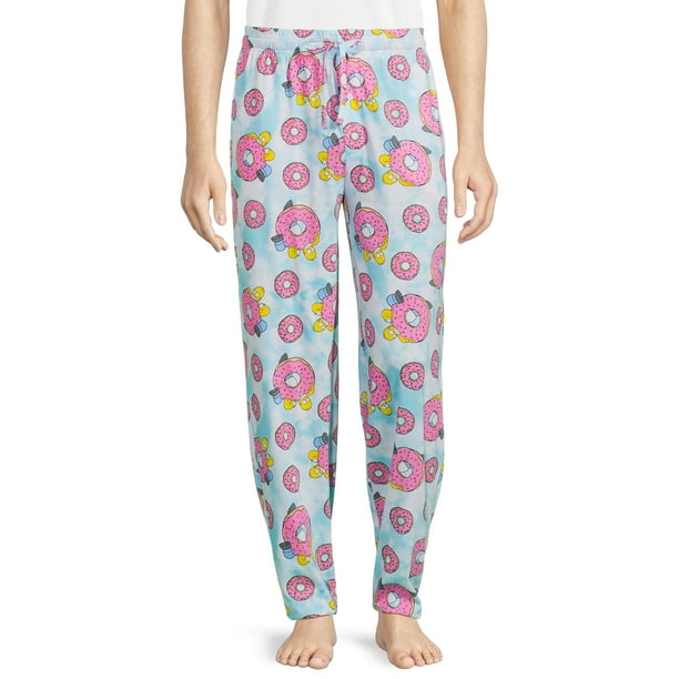 Disney The Simpsons Men's and Big Men's Homer Simpson Pajama Pants ...