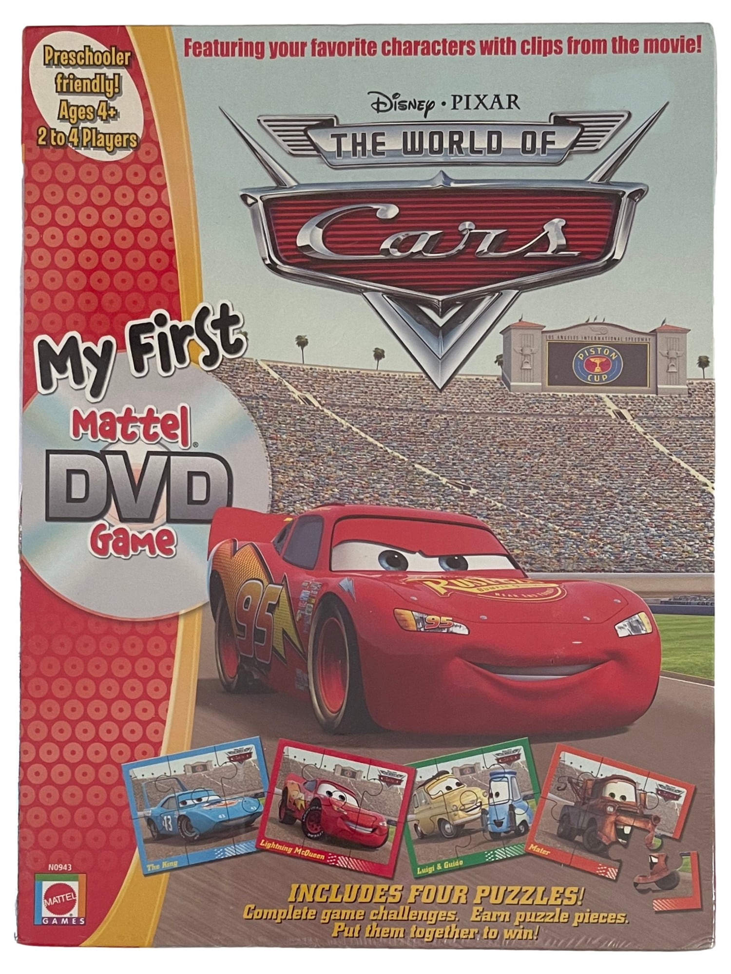 Disney Cars Dvd Cover