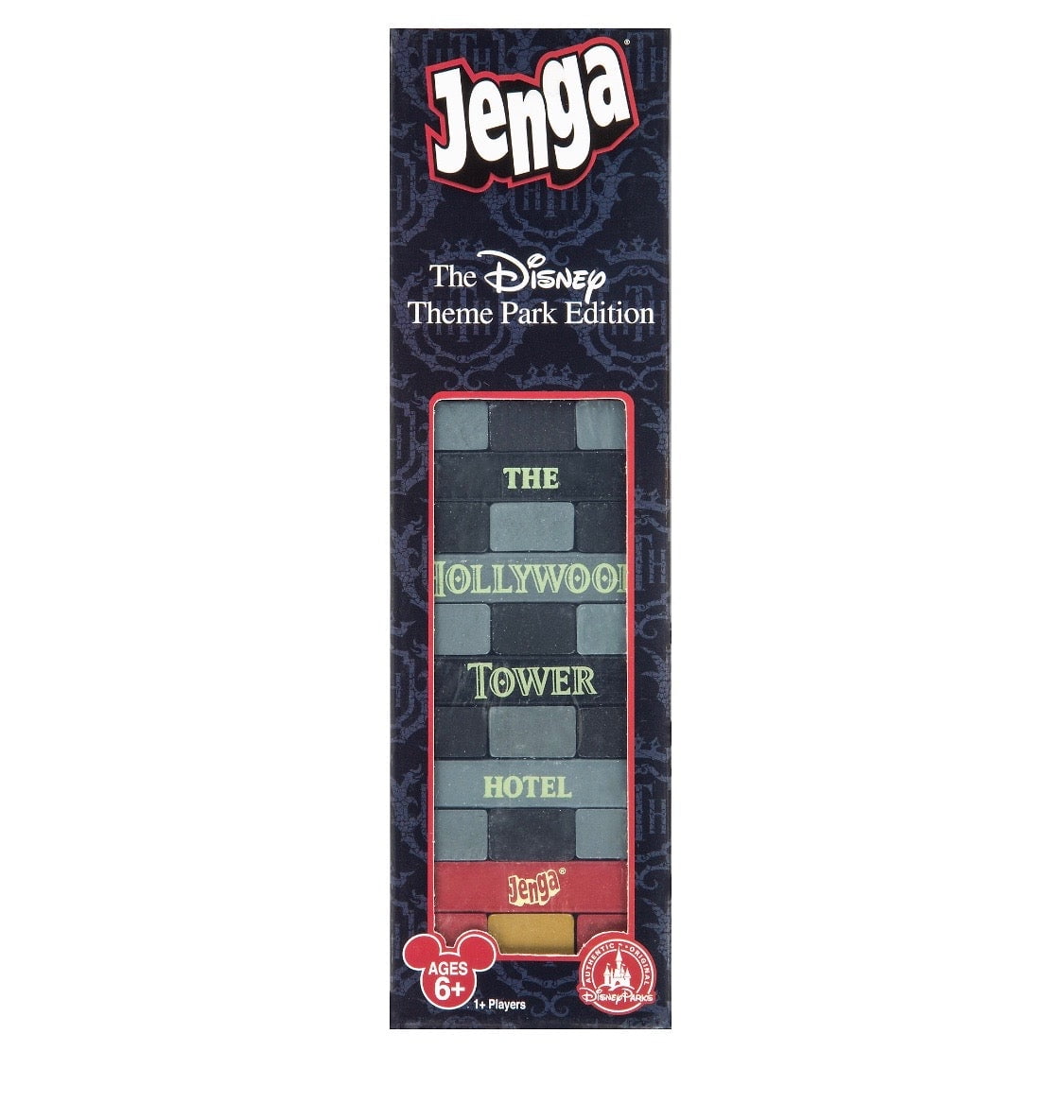 Disney Theme Park Edition Hollywood Tower Hotel Jenga Game New with Box ...