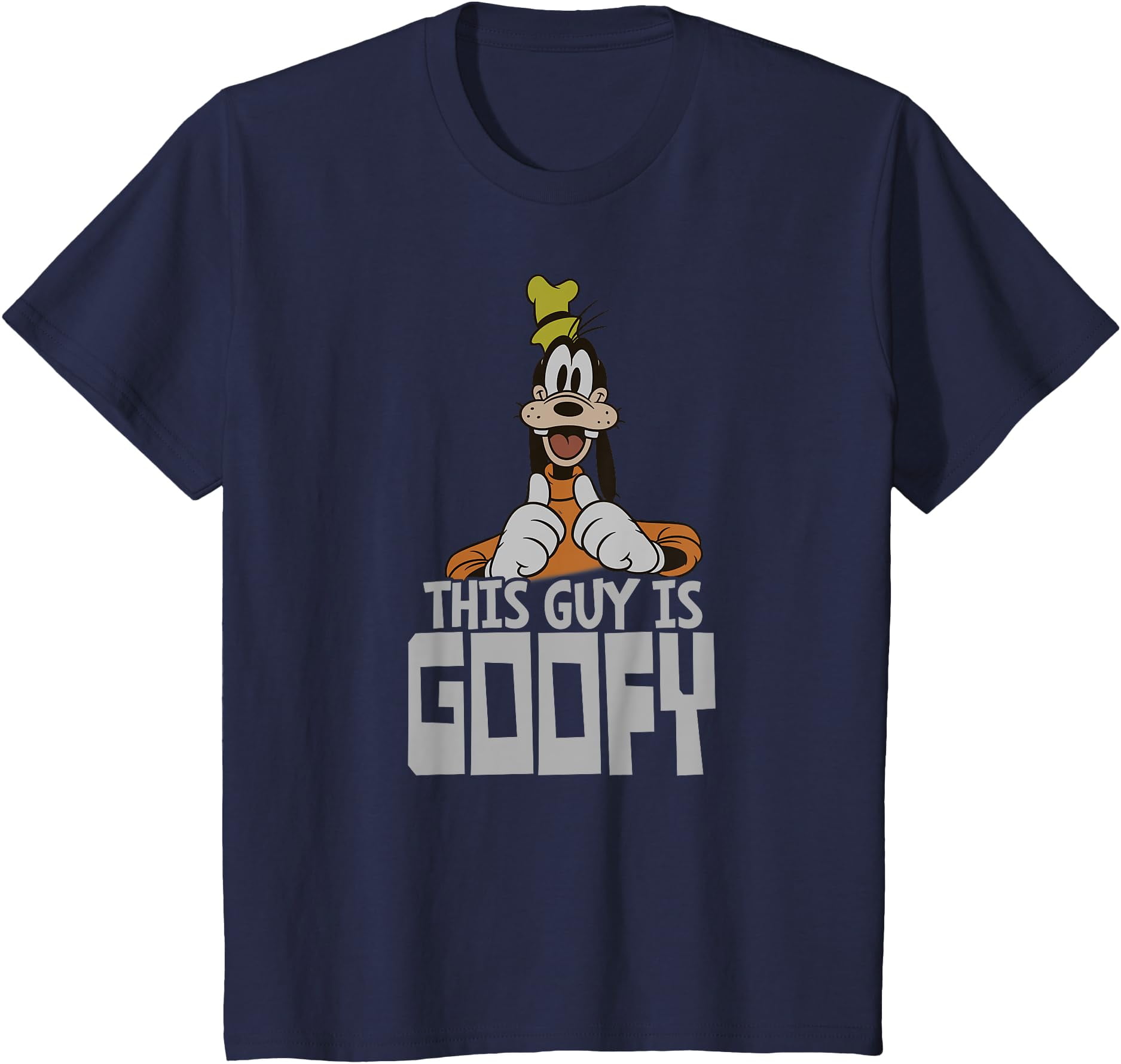 Disney This Guy is Goofy T-Shirt, Navy Color, Size 7 - Walmart.com