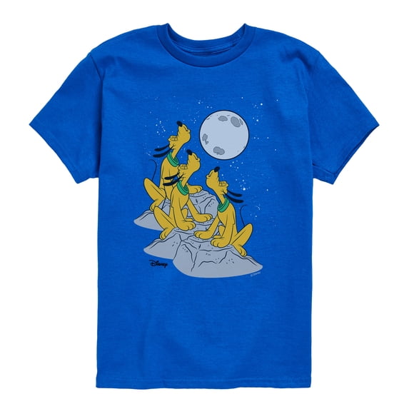 Disney - Three Moon Pluto - Youth Boys Short Sleeve Graphic T-Shirt ...